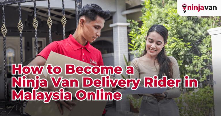How to Become a Ninja Van Delivery Rider/Driver in Malaysia Online